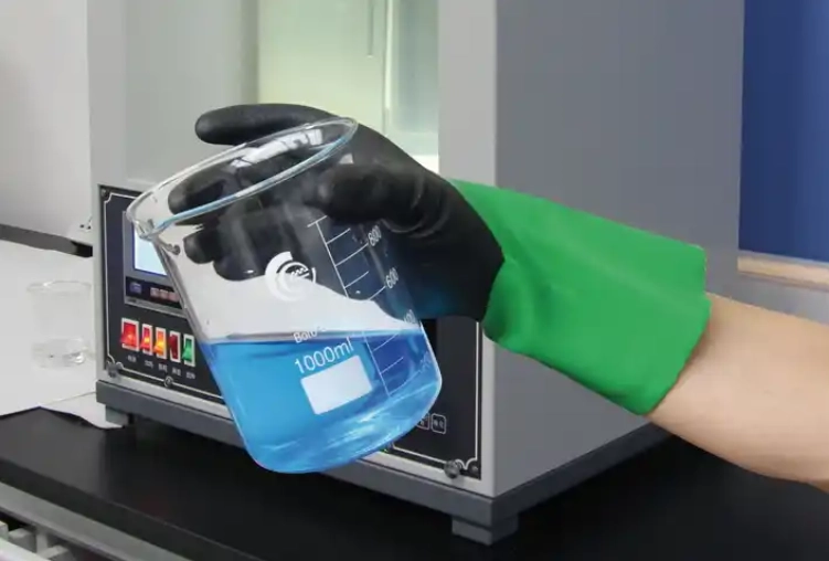 Soft Anti-Chemical PVC-Coated Gloves(PVC108) - Everpro Gloves